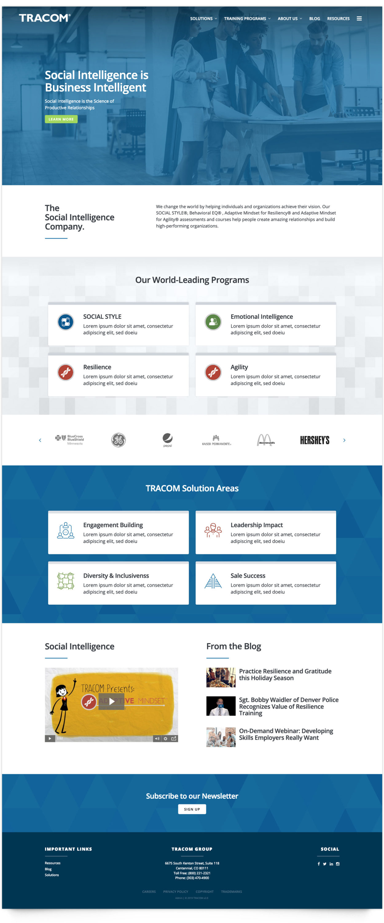 TRACOM: Redesign Launch | Design | DD9™