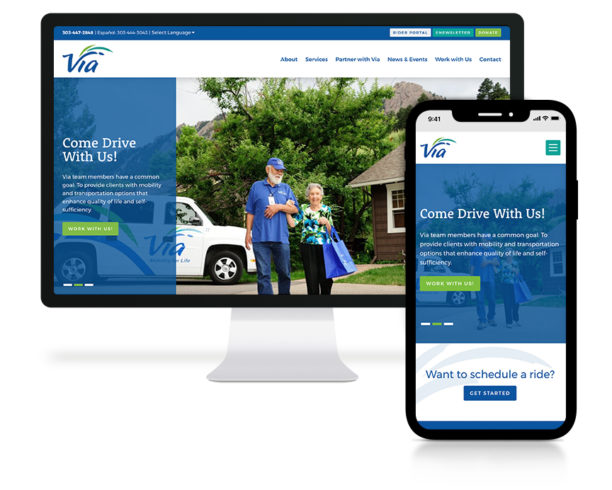 Via Mobility: Redesign Launch | Project Launches | DD9™